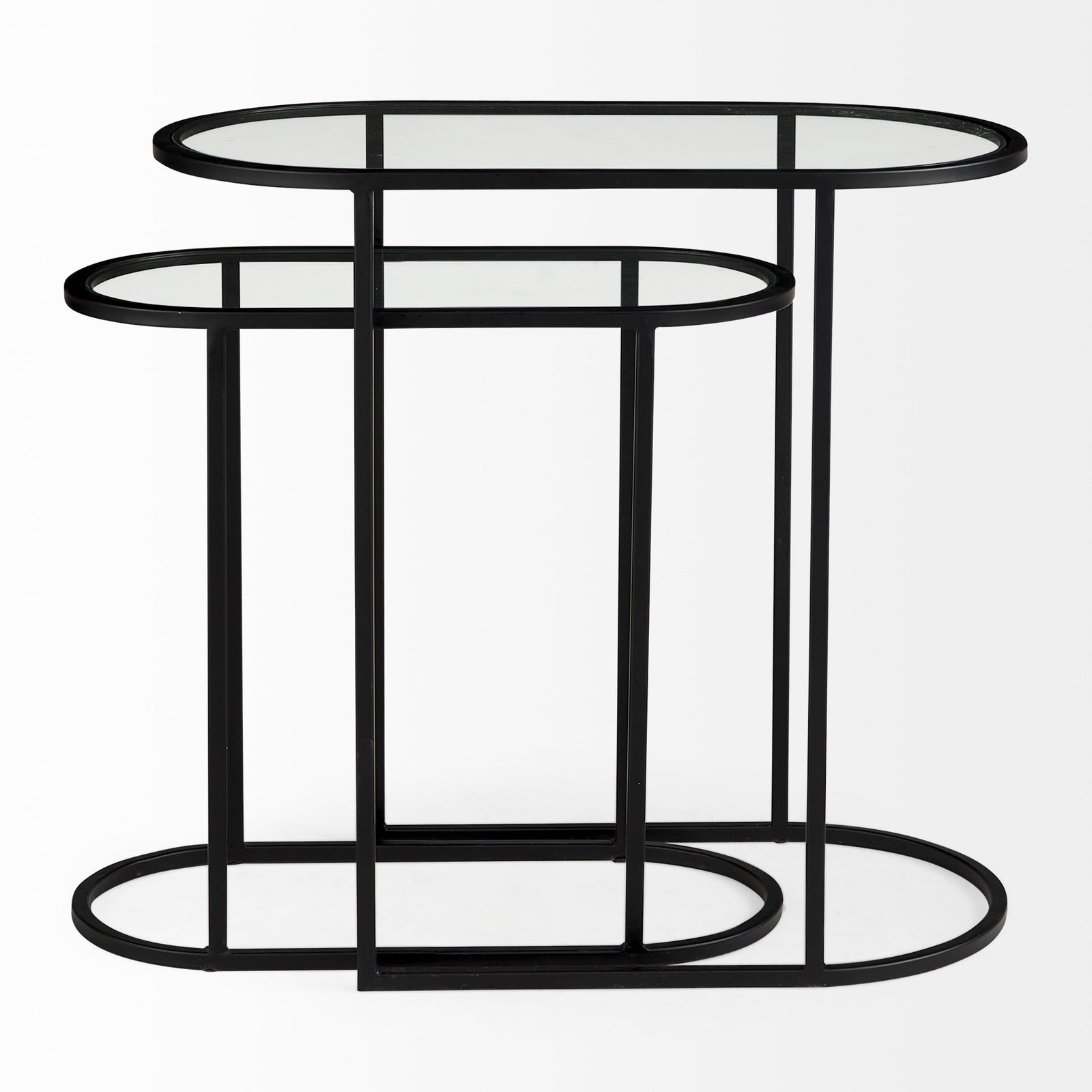 Celine Black Nesting Accent Tables