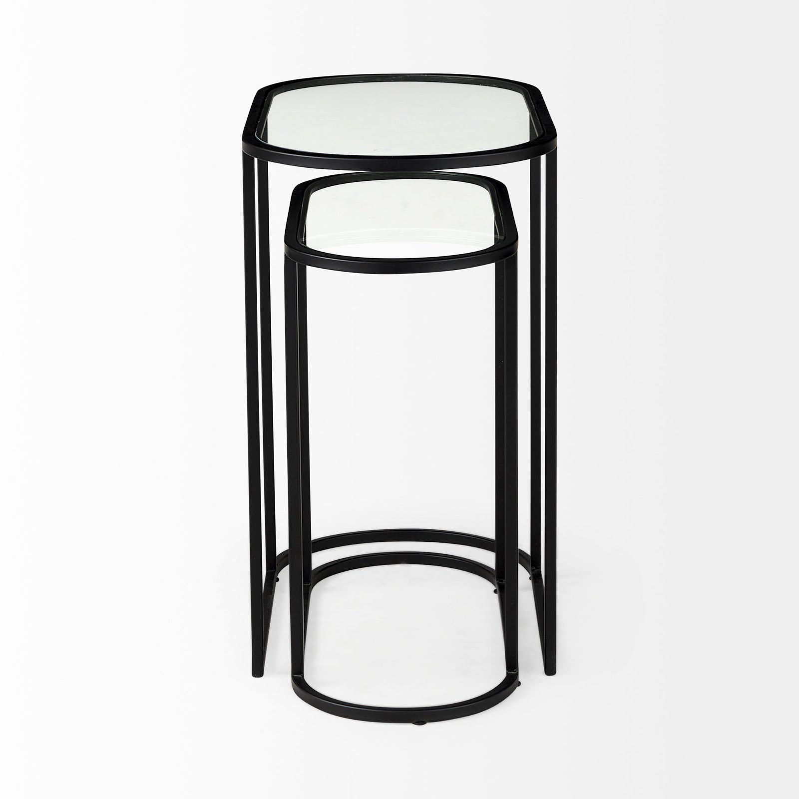 Celine Black Nesting Accent Tables