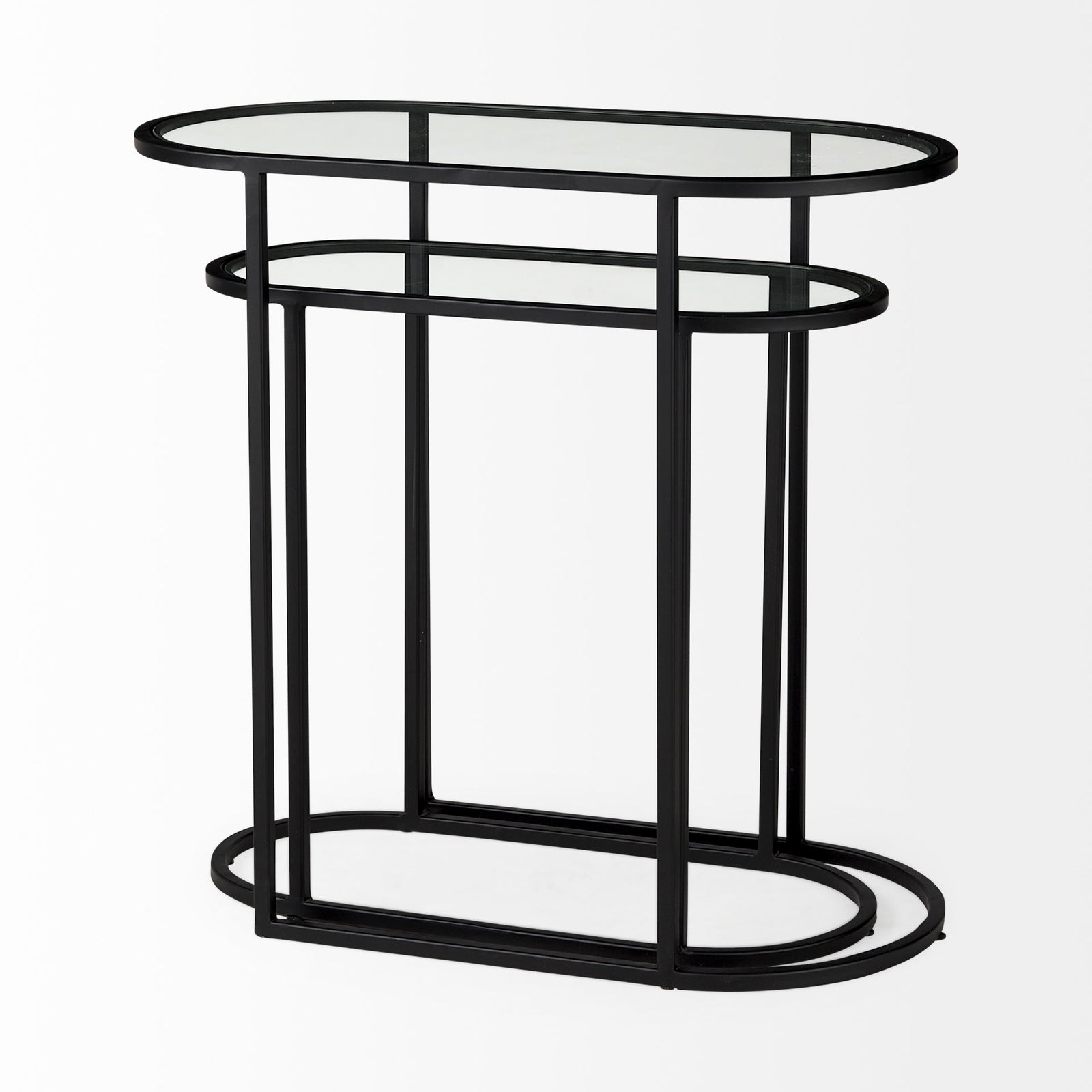 Celine Black Nesting Accent Tables