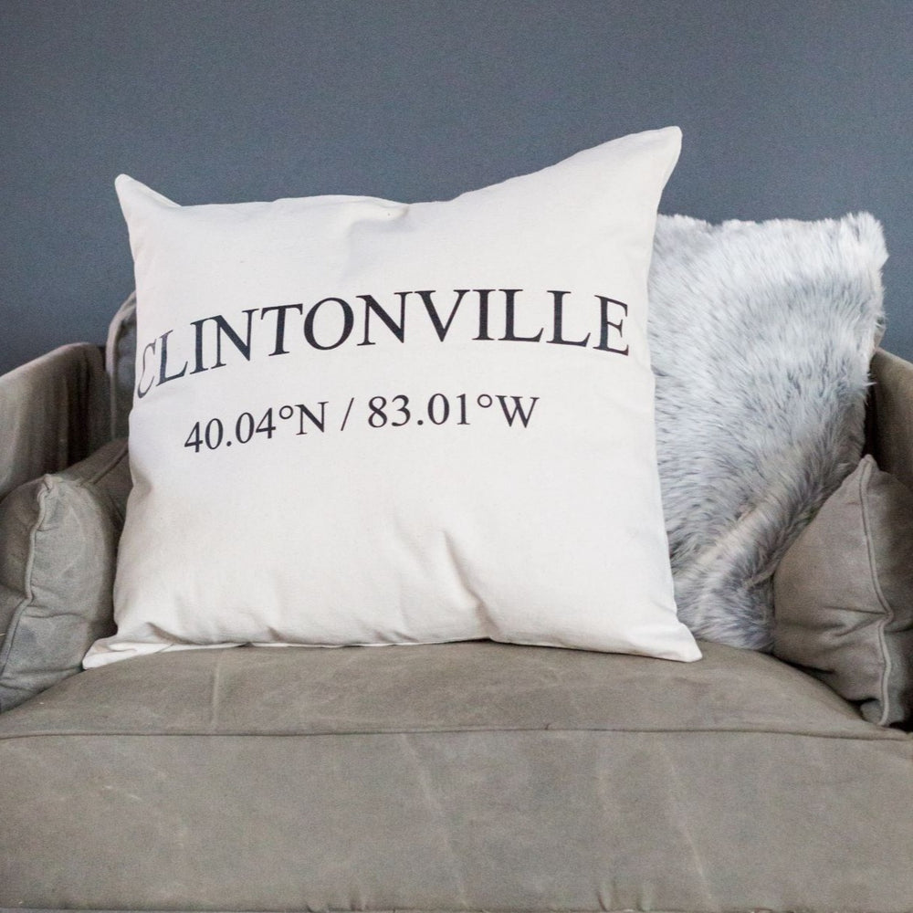 Coordinate Pillow - Columbus Neighborhoods