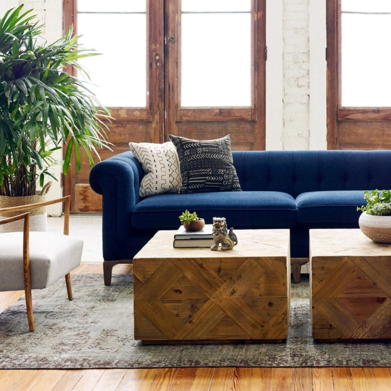 Graham Sofa – Elm & Iron