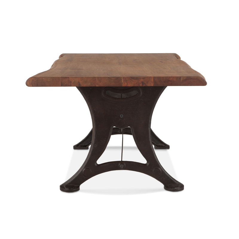 Franklin Dining Table – Elm & Iron
