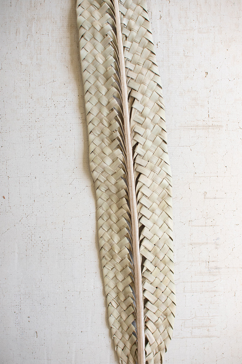 Woven Kejur Leaf- Natural