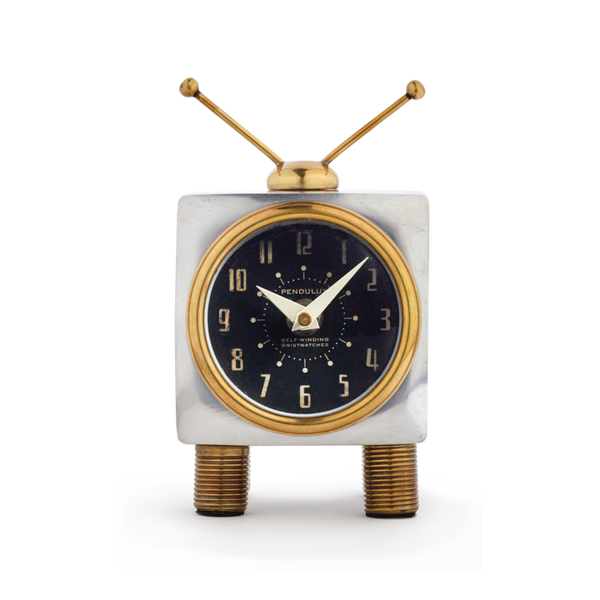 Teevee Table Clock