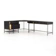 Thomas Desk System with Filing Cabinet