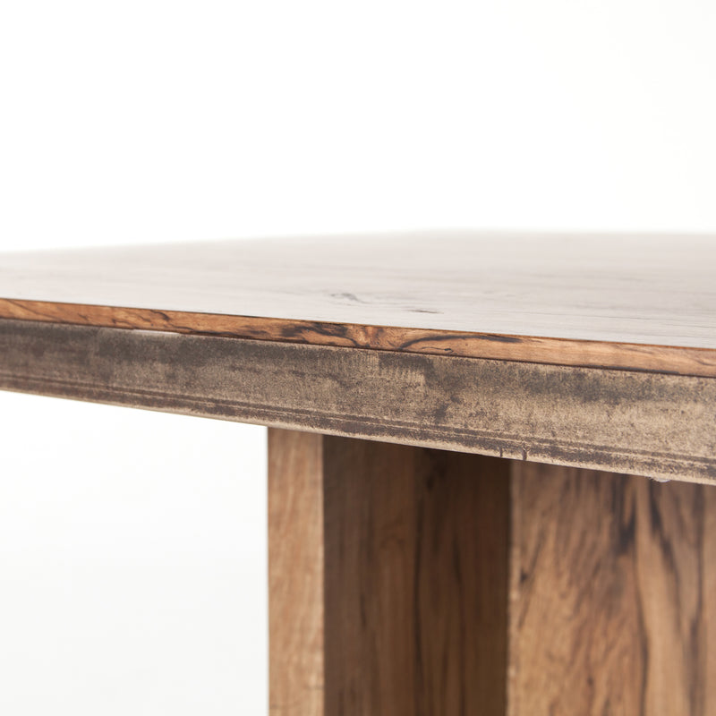 Kris Dining Table – Elm & Iron