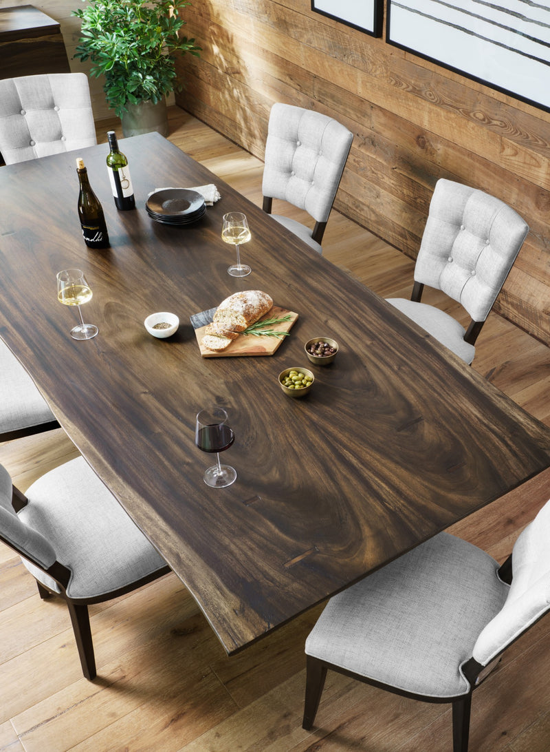 Eiffel Dining Table – Elm & Iron