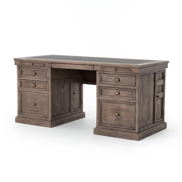 Roberts Desk – Elm & Iron